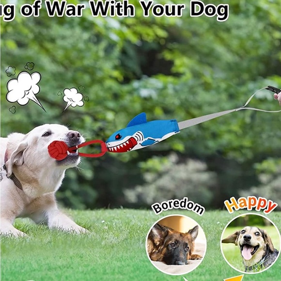 MACYAC | Dog | Dog Tug Toysqueaky Dog Rope Toytug Of War Dog Toy | Poshmark